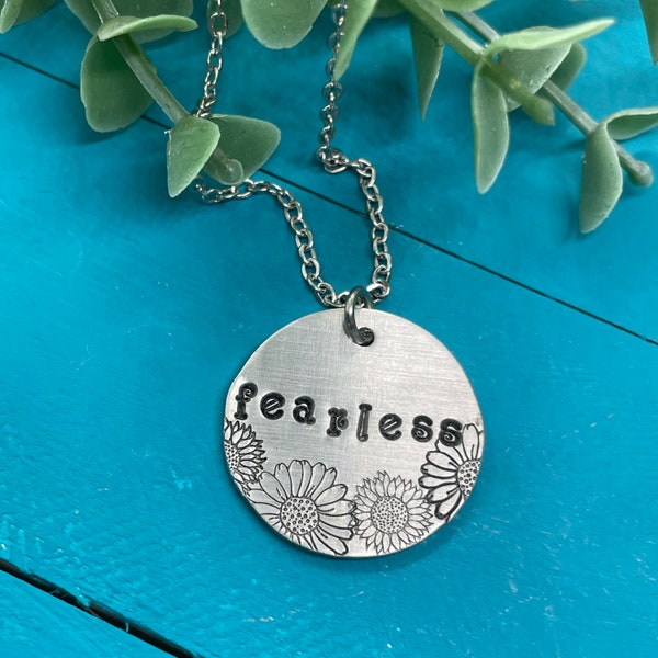 Fearless Necklace - Etsy