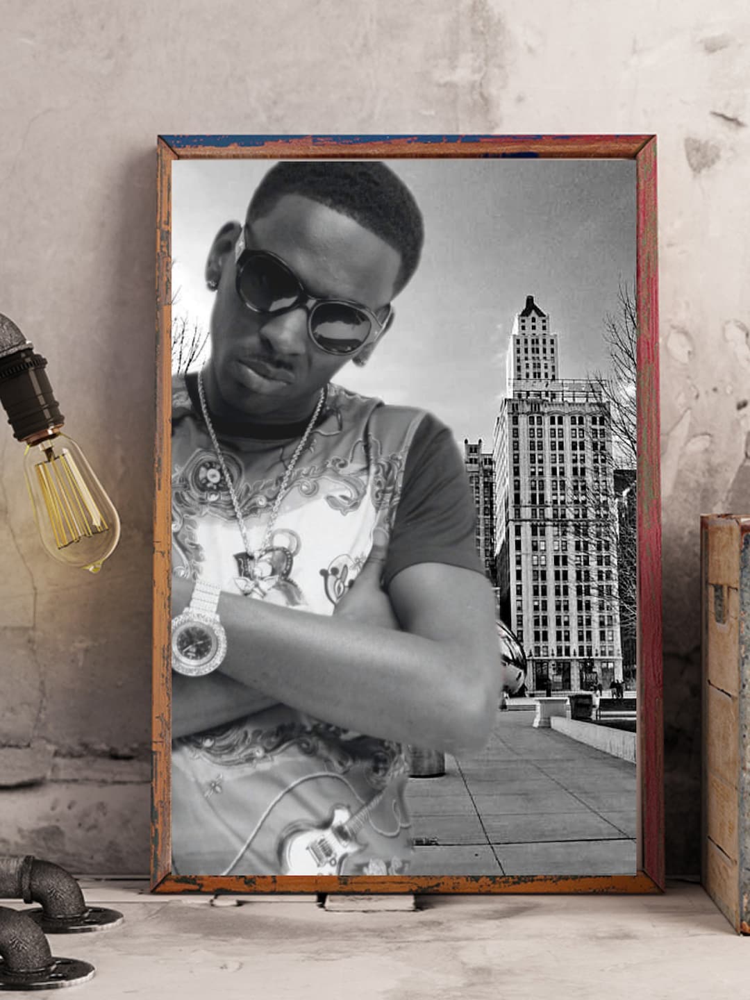 Young Dolph Poster Digital Print Wall Decor Rap Art - Etsy