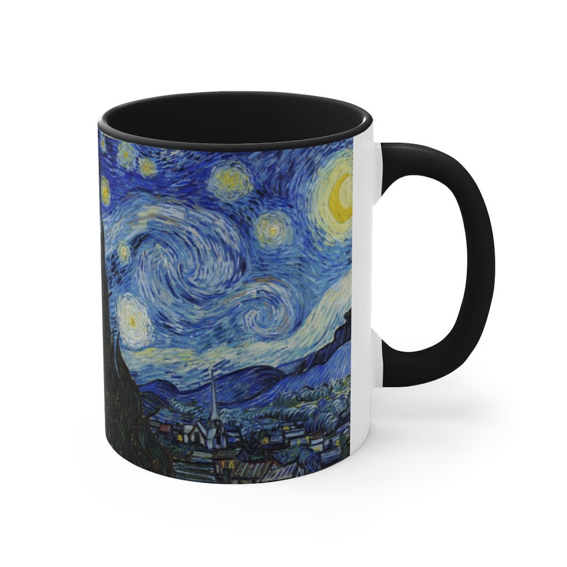Vincent Van Gogh Starry Night Mug. Provence France - Etsy