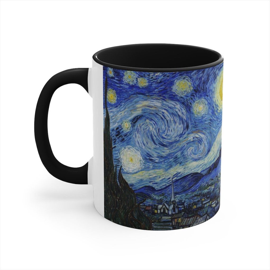 Vincent Van Gogh Starry Night Mug. Provence France - Etsy