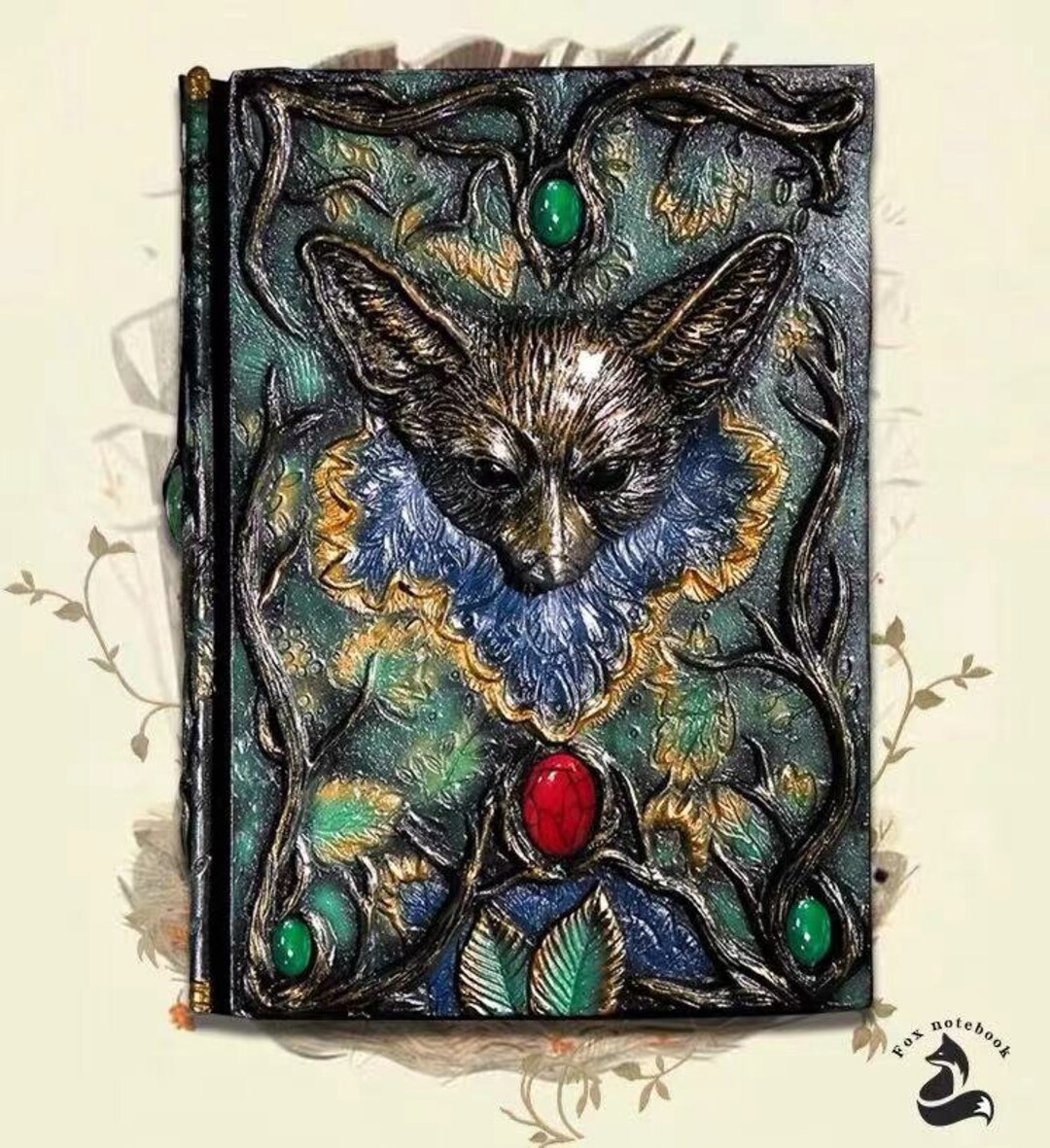 3D Embossed Journal,resin Engraving Writing Notebook,,hardcover Travel ...