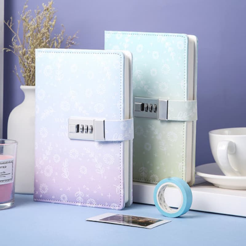 Locking Password Diary - Etsy