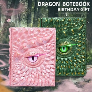 Dragon Eyenotebook ,3D Hardcover Embossed Handmade Daily Notepad ...
