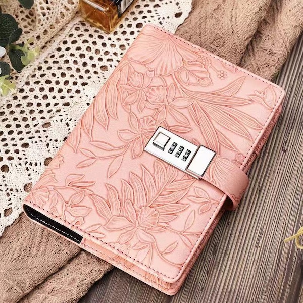 Locking Password Diary - Etsy