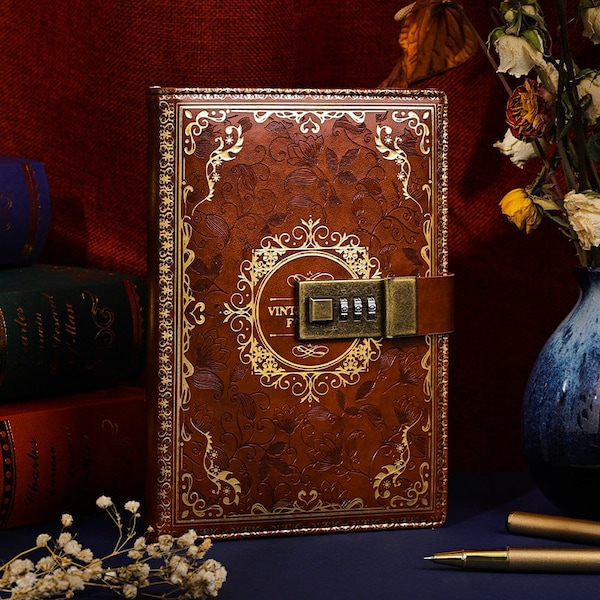 Locking Password Diary - Etsy