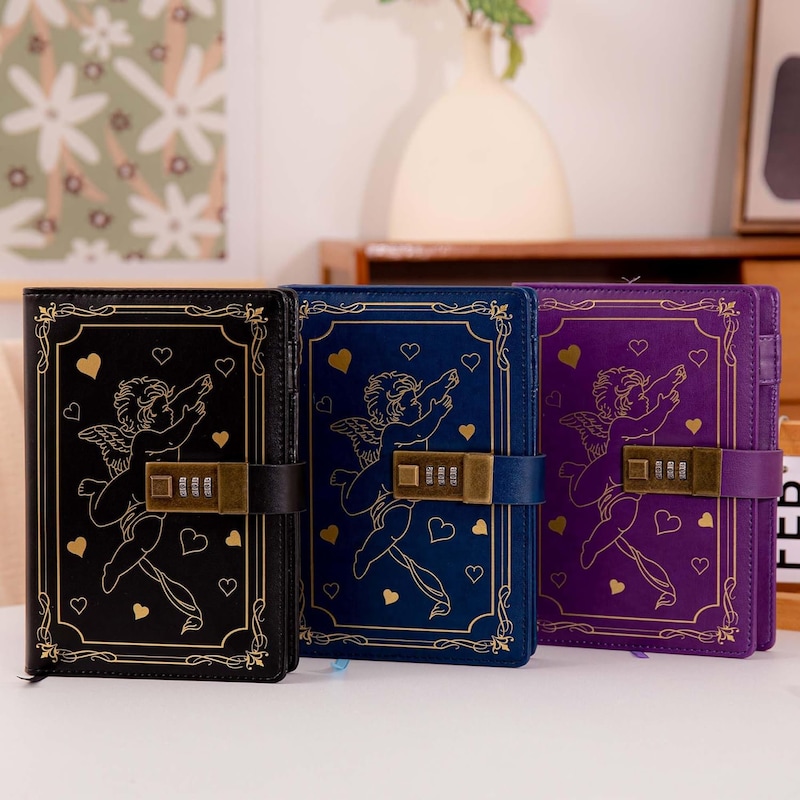 Locking Password Diary - Etsy