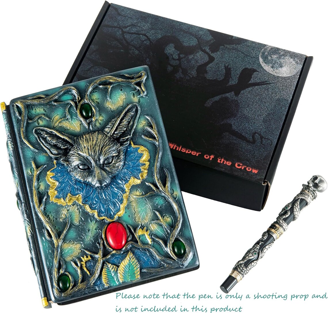 3D Embossed Journal,resin Engraving Writing Notebook,,hardcover Travel ...