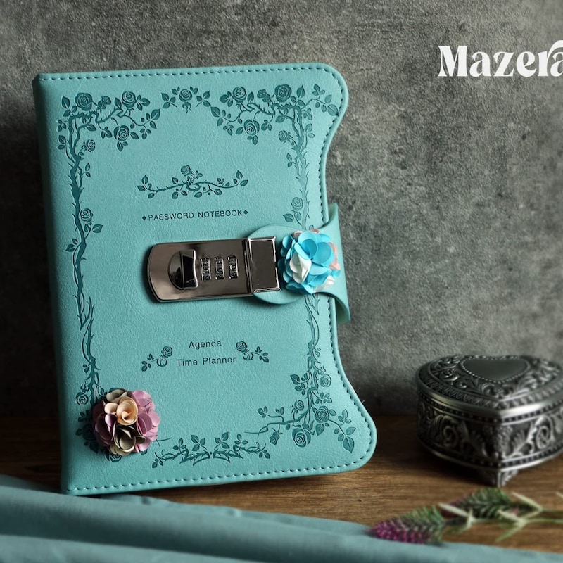 Locking Password Diary - Etsy