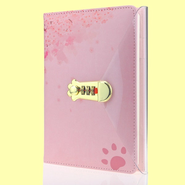 Locking Password Diary - Etsy