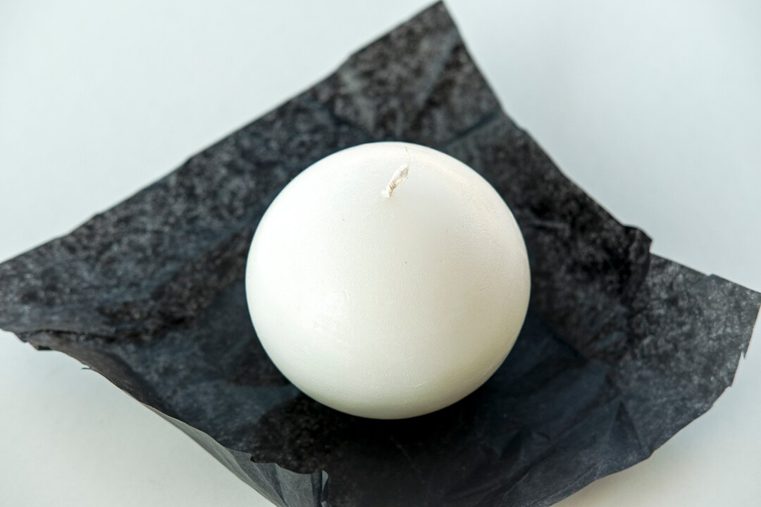 Sphere Candle, Handcrafted Handmade Sphere Home Decor Candle, Round ...