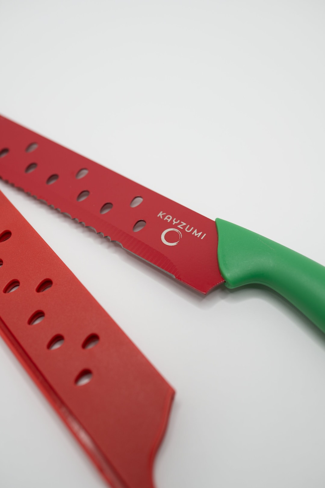 Effortless Serrated Melon & Gourd Cutter - Vibrant Kitchen Knife for ...