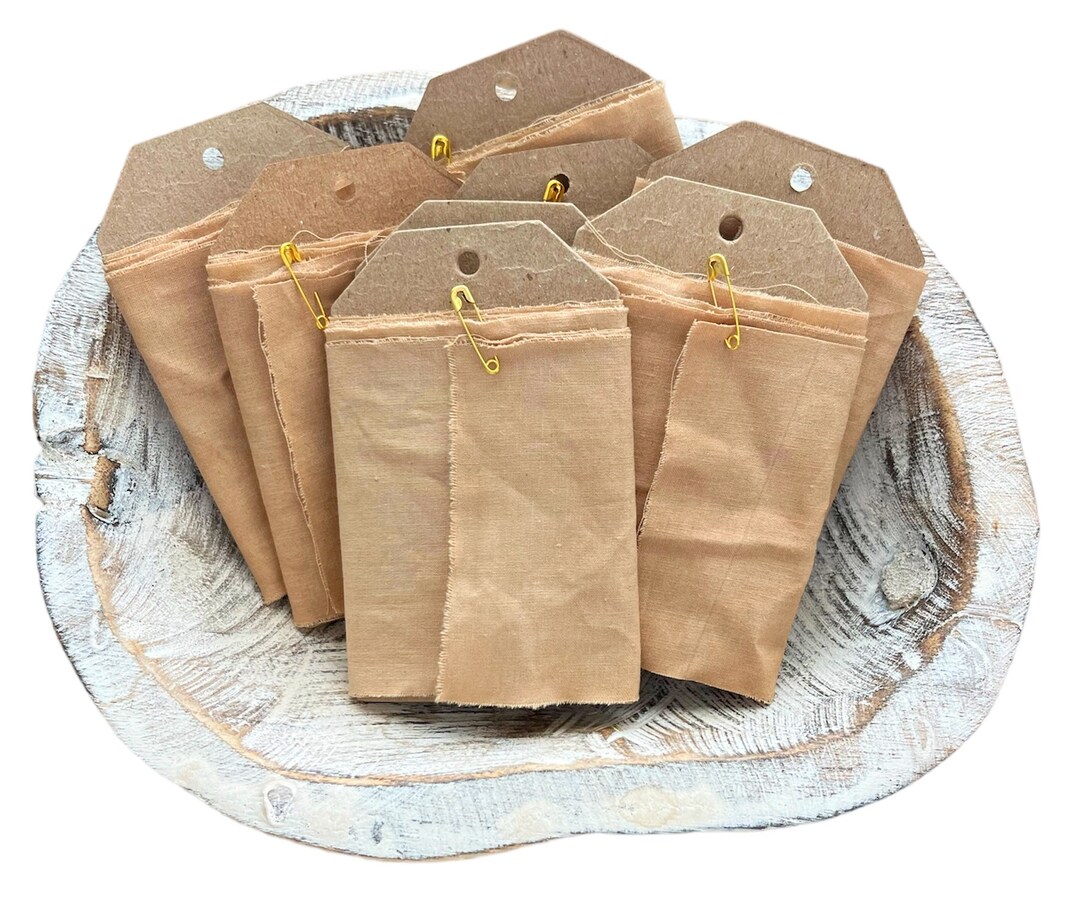 Muslin Fabric Strips 1 Yard Natural Aged Muslin Fabric Ribbon Frayed ...