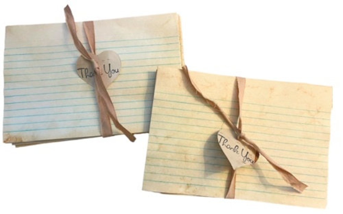 Tea Stained Index Cards 12 Sheets Tea Stained Index Cards - Etsy