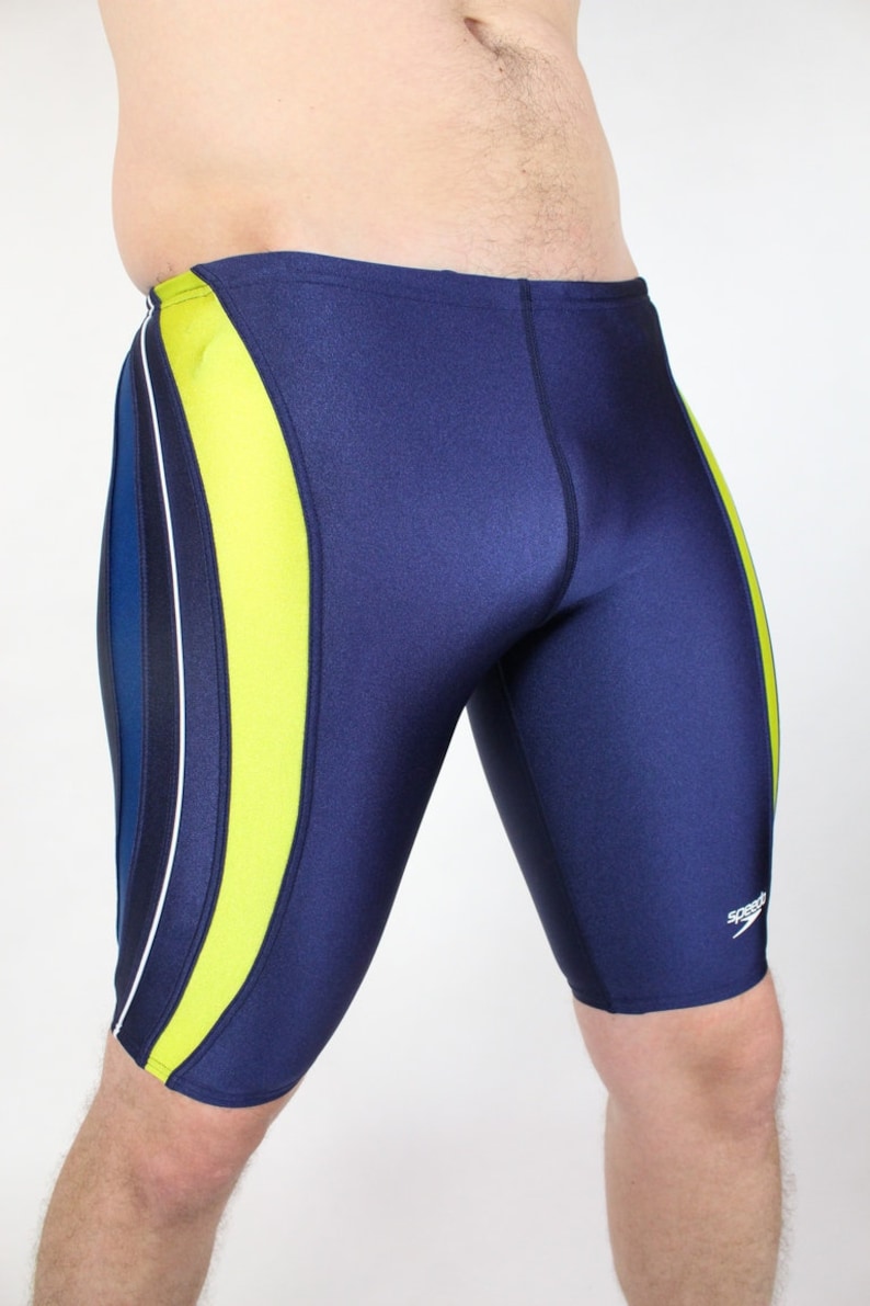 Men's Young Men's Speedo Performance Powerflex Multi Colored Jammer ...