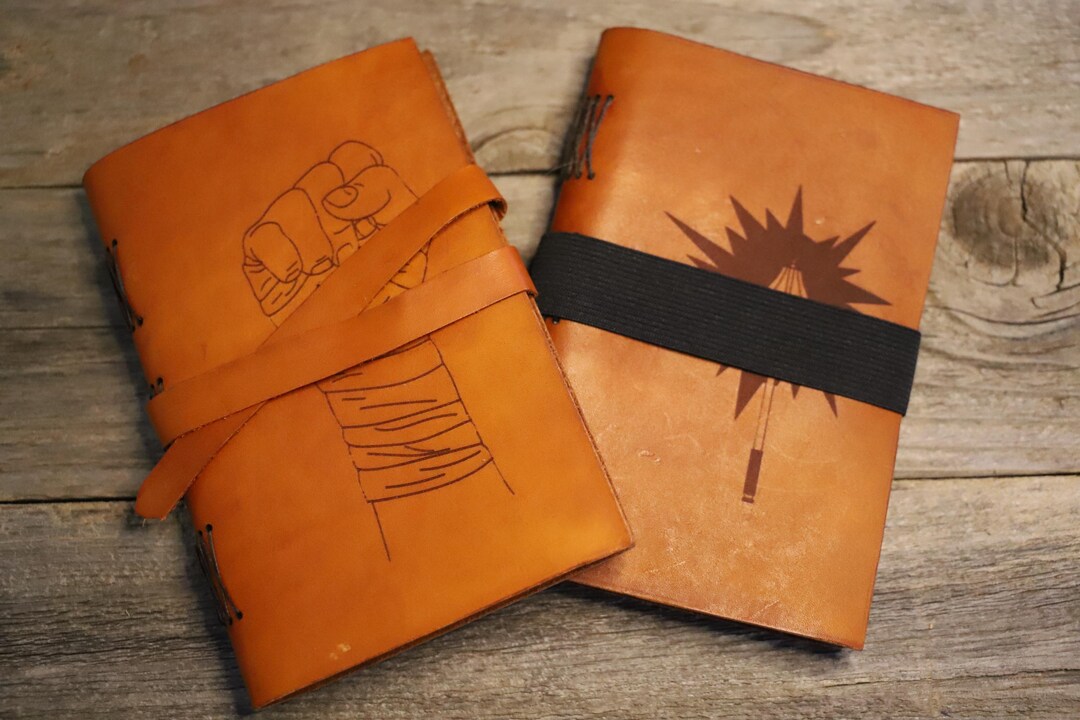 Journal, Leather, Small, Dnd, Sketchbook, Artist Book, Garden Planner ...