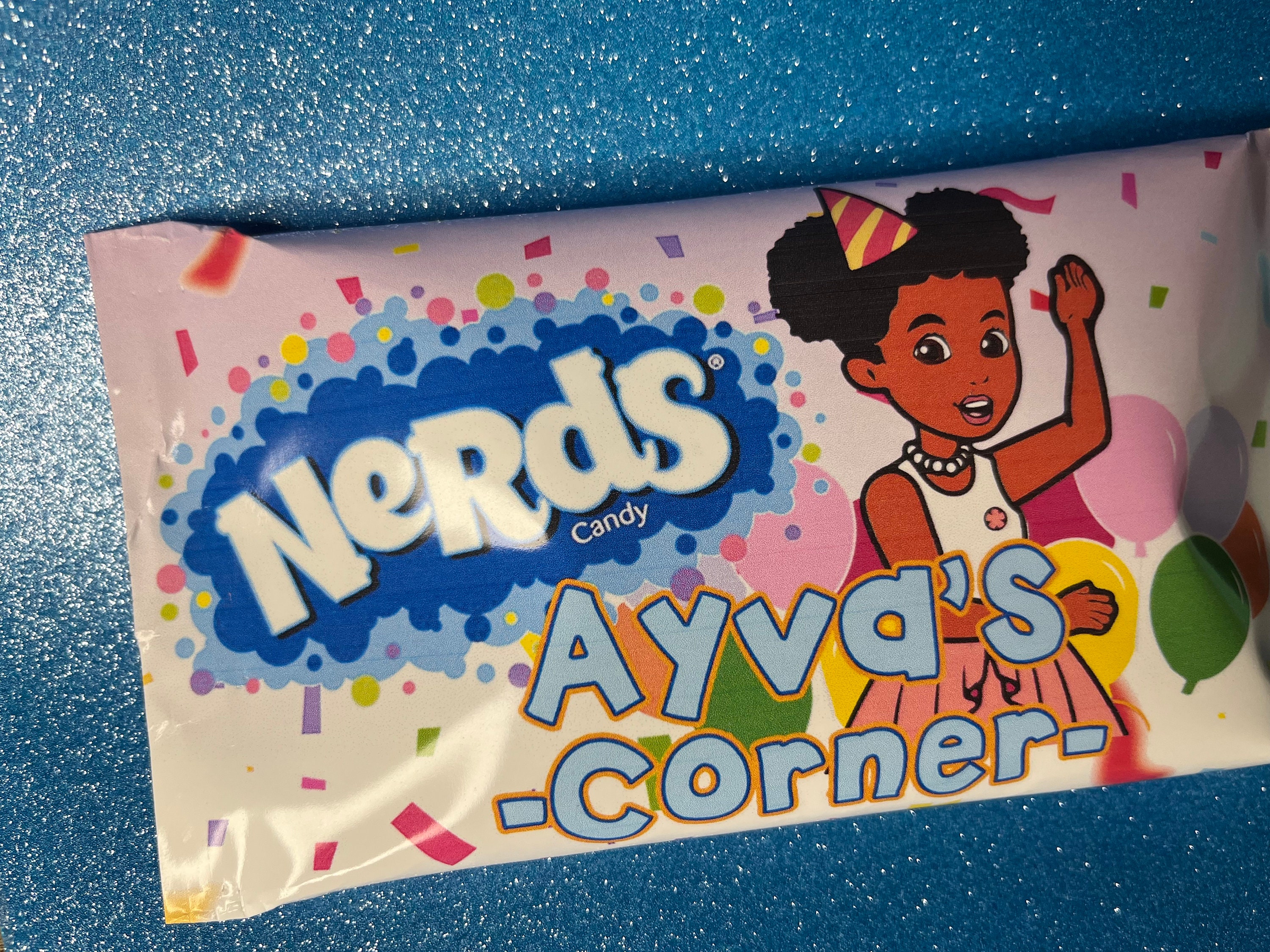 Personalized Nerds Cluster Candy Bag Favors for Party or Event - Etsy