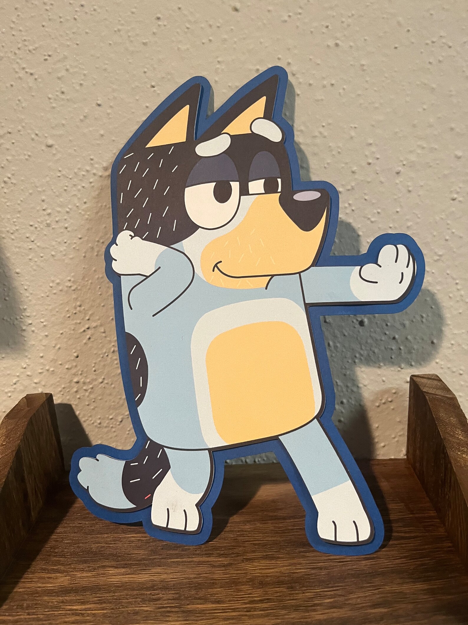 Bluey Bandit Chilli Bingo and Friends Cardstock Character - Etsy UK