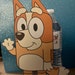 Bluey Bandit Chilli Bingo and Friends Cardstock Character - Etsy UK