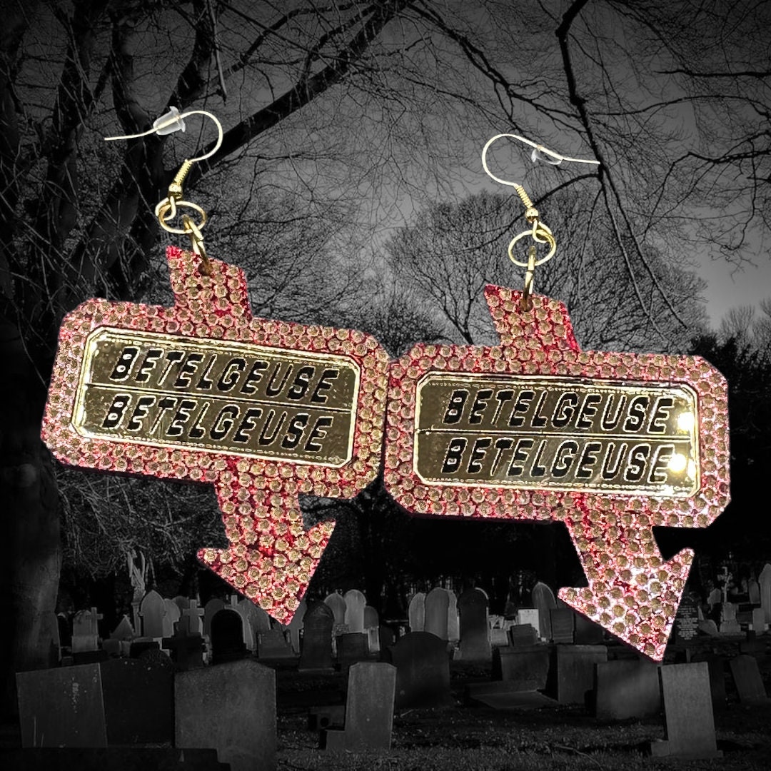 Betelgeuse Sign Acrylic Earrings - Etsy