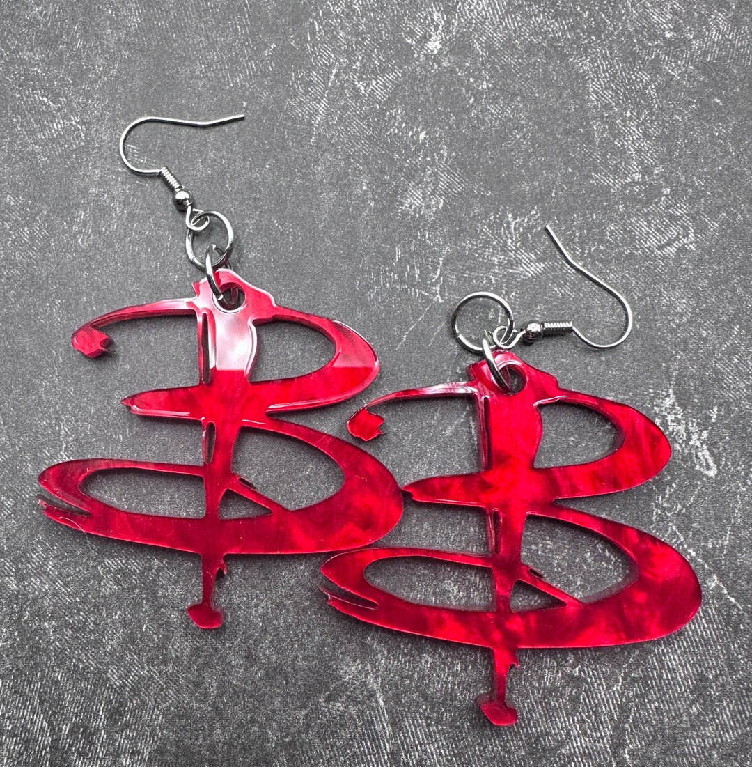 Teenage Vampire Hunter Acrylic Earrings - Etsy