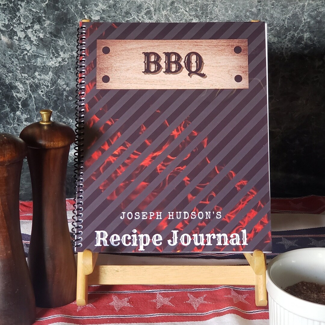 Personalized Family Recipe Book Generations of Love BBQ Recipes ...