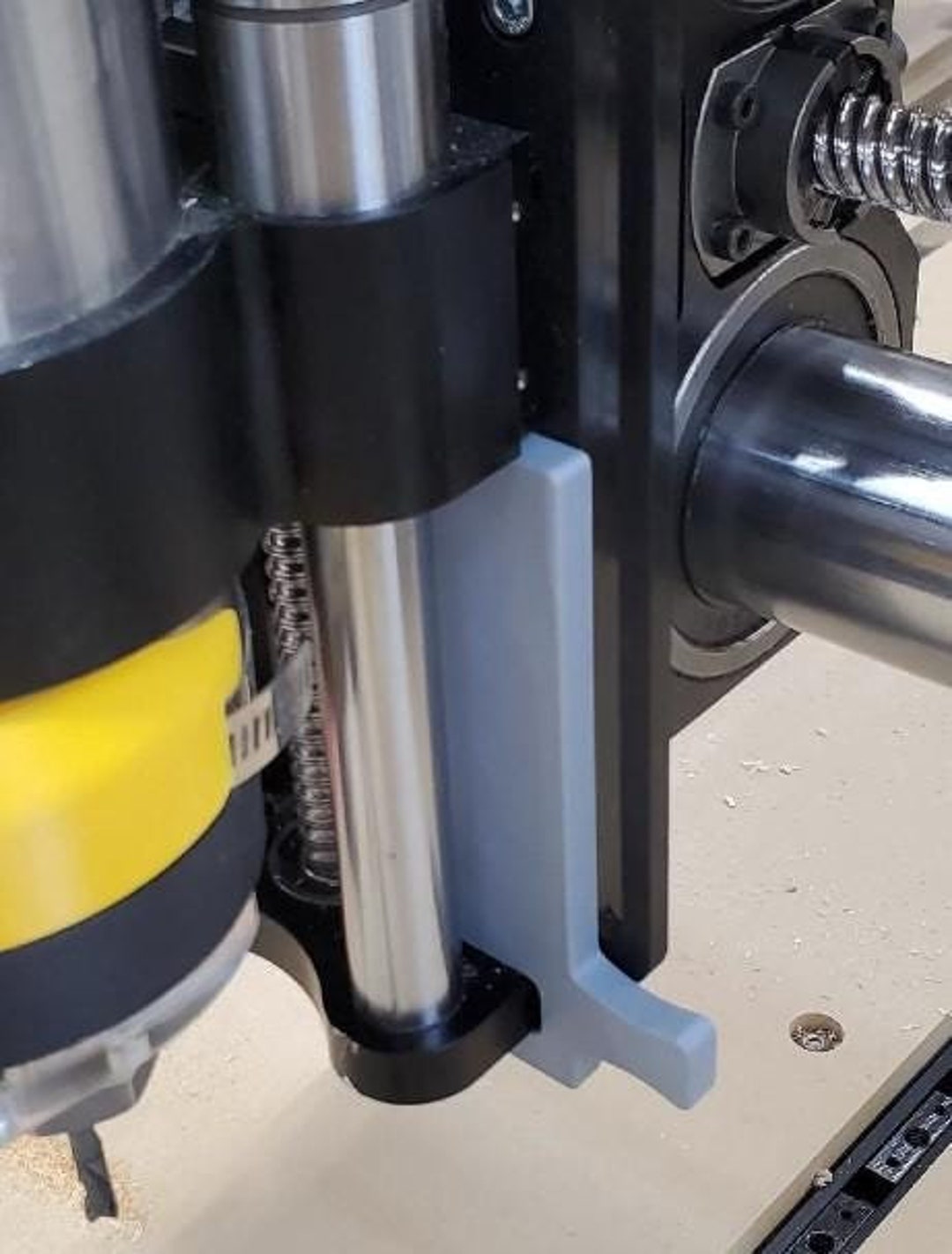 Onefinity 80mm Spindle Stop. 3d Printable. DIGITAL FILE Only. Keeps ...