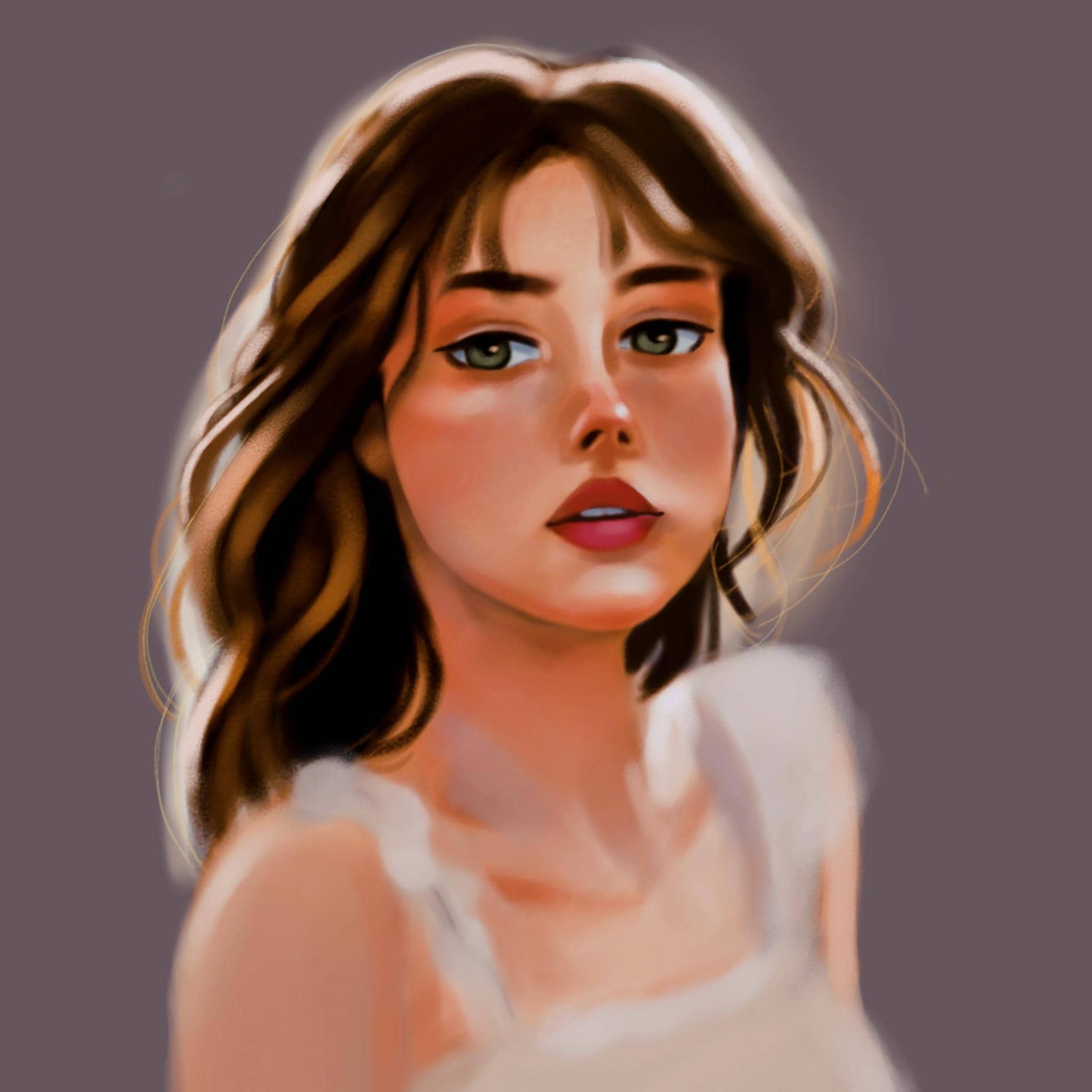 Custom Cute Animation Illustration | Digital Product | BUST up ...