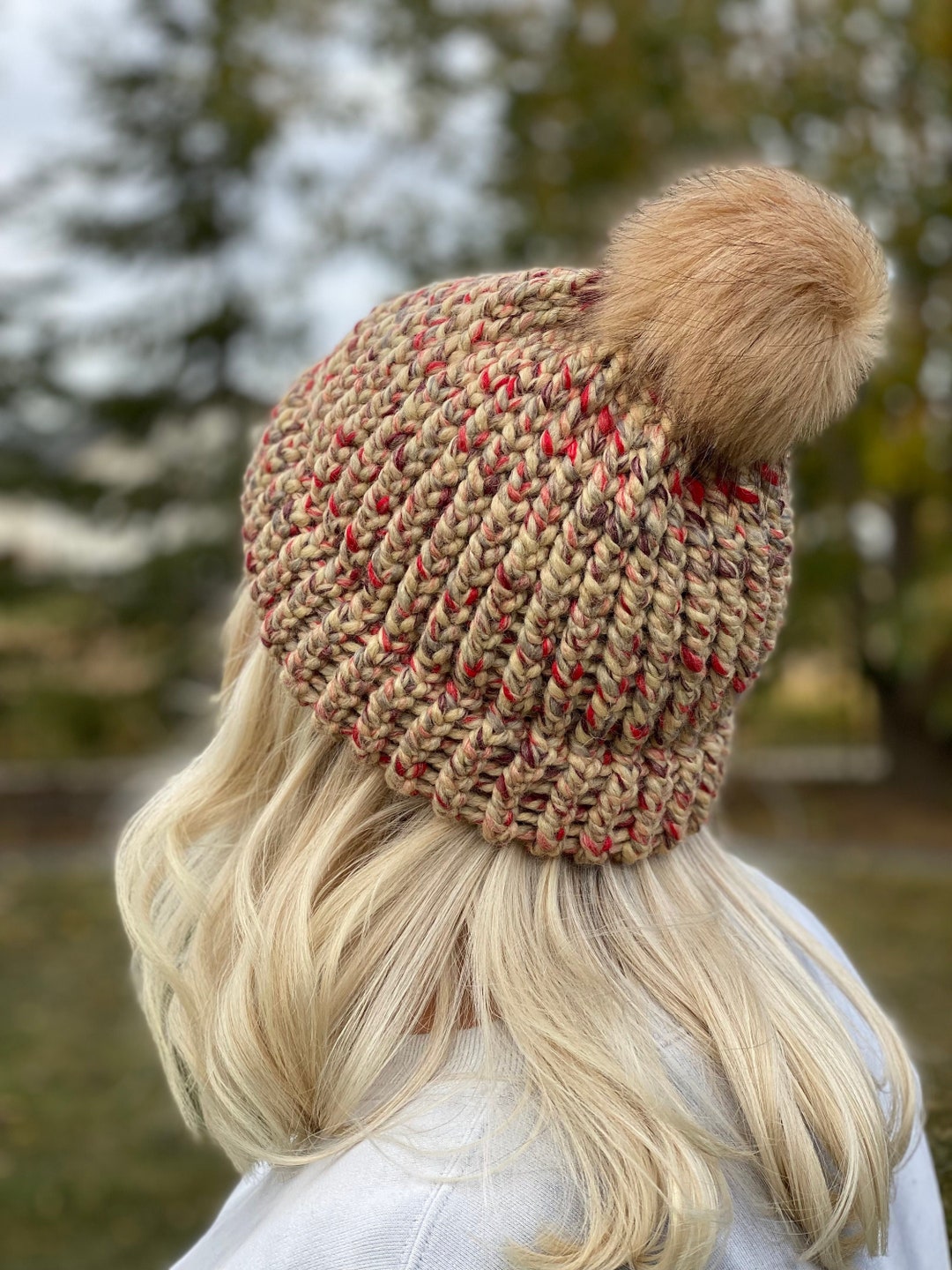 Hand Knit Hats - Etsy