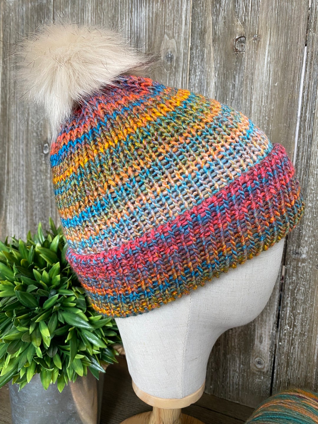 Hand Knit Hats - Etsy