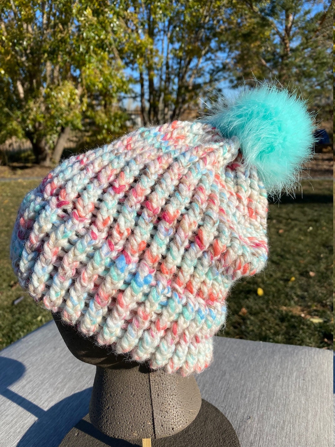 Hand Knit Hats - Etsy