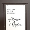 Acrylic Stone Signature Drinks Sign Layered Menu Wedding Menu Table ...
