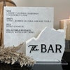 Acrylic Stone Signature Drinks Sign | Layered Menu | Wedding Menu ...