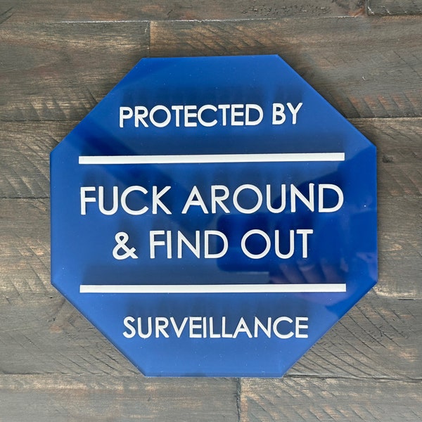 Fafo Yard Sign - Etsy