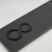 3D Black Matte Limestone Stone Table Numbers | Wedding Unique Signage ...
