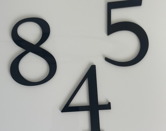 3D Marble Stone Table Numbers Wedding Unique Signage Custom Layered ...