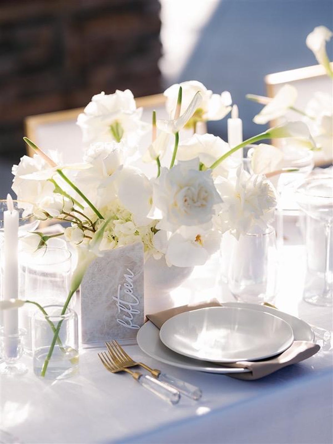 3D Marble Stone Table Numbers | Wedding Unique Signage | Custom Layered ...
