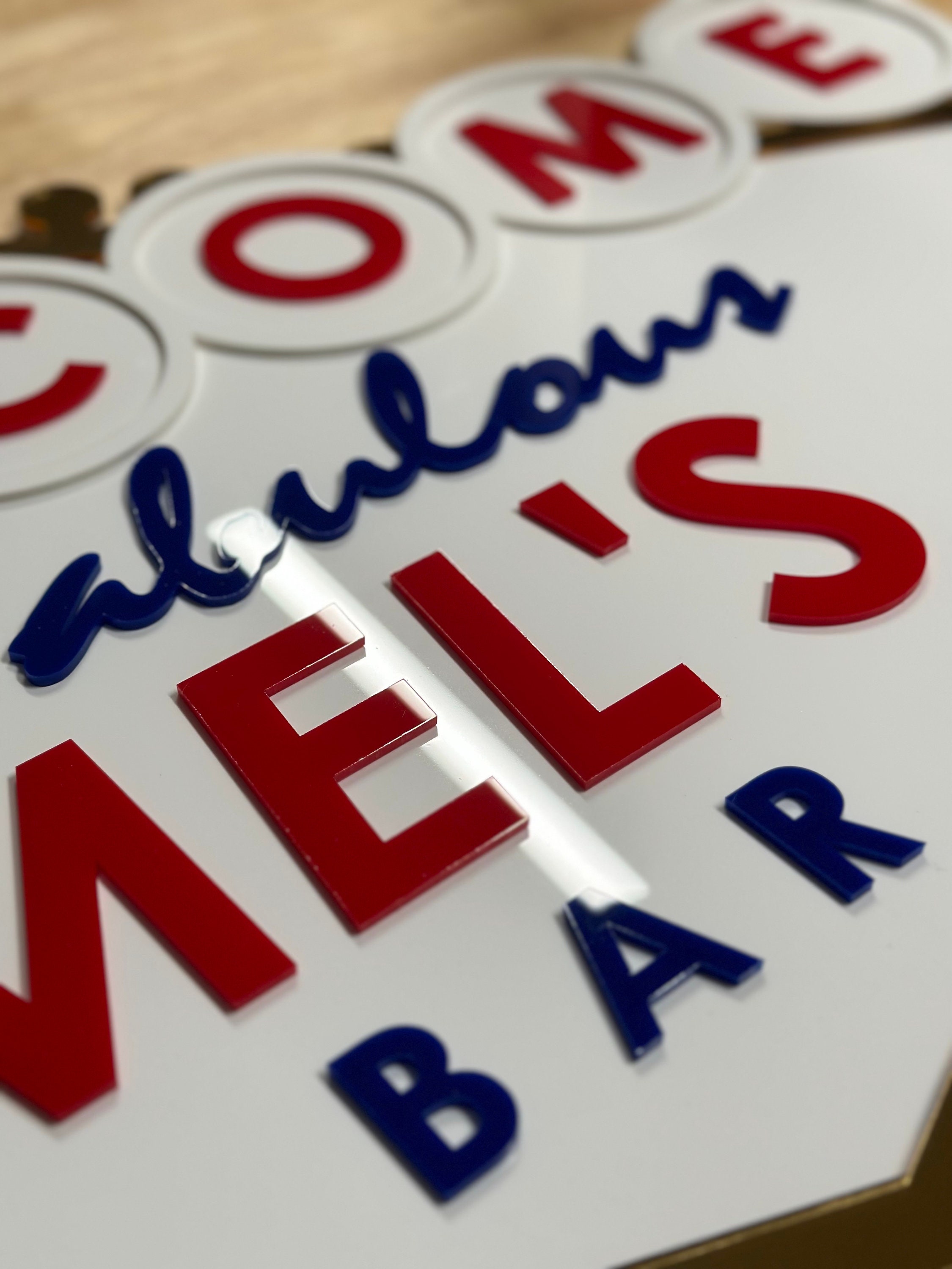 Acrylic Las Vegas Sign | 3D Layered Sign | Welcome to Fabulous Las ...