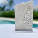 3D Marble Stone Table Numbers | Wedding Unique Signage | Custom Layered ...
