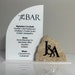 Acrylic Stone Menu & Table Number Sign Layered Menu - Etsy
