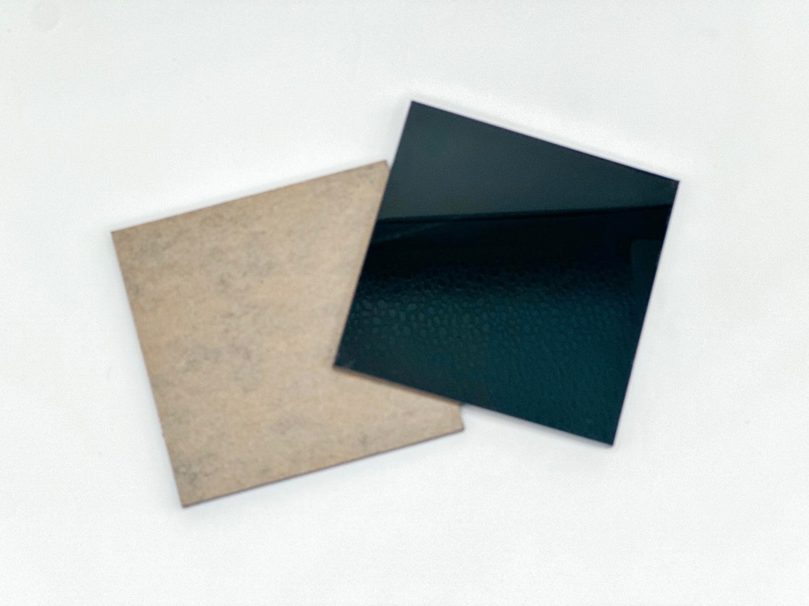 Black Cast Acrylic Sheet | 3mm 1/8 Inch | Glowforge | Laser Cutting ...