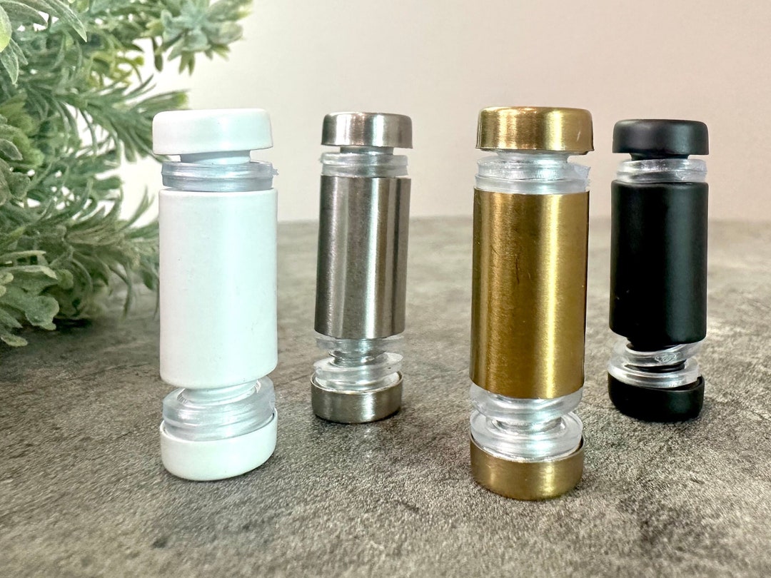 Double Sided Standoffs Gold Acrylic Frame Signage - Etsy