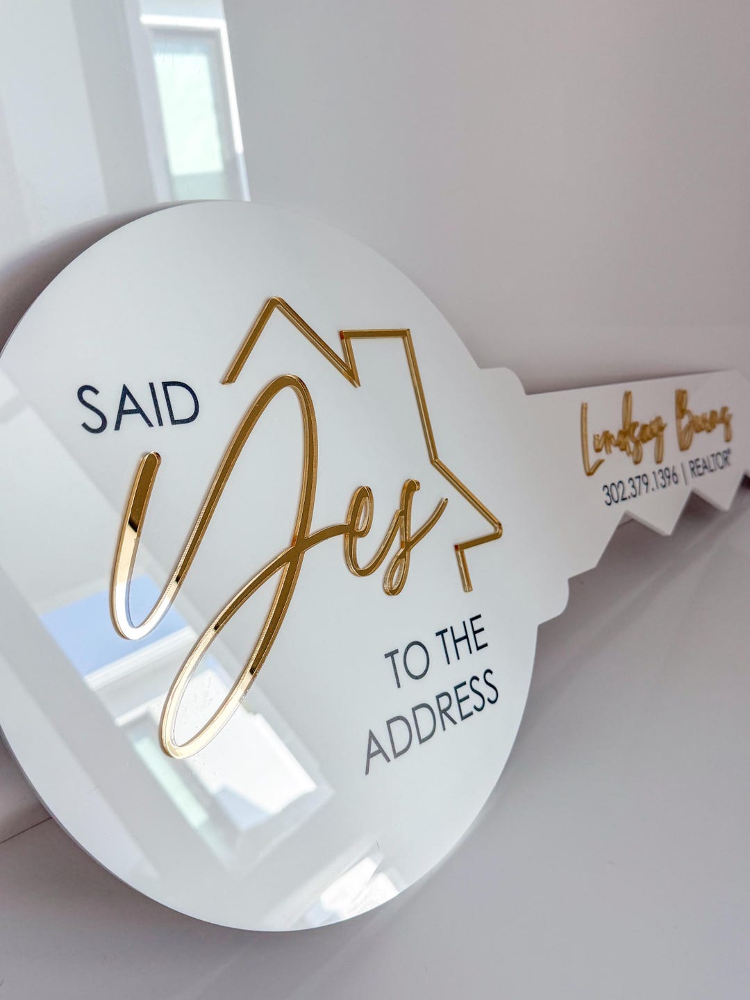 Personalized Realtor Key | Say Yes to the Address | Closing Realty ...