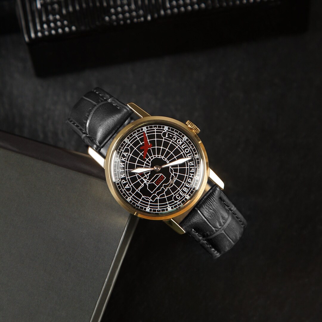 Wrist Watch Antarctica North-pole Vintage Pobeda Victory, Mens Vintage ...