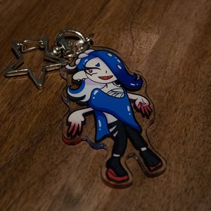 Splatoon Deep Cut Acrylic Charms | Nintendo Keychains - Etsy