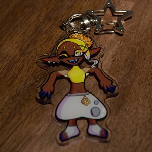 Splatoon Deep Cut Acrylic Charms | Nintendo Keychains - Etsy