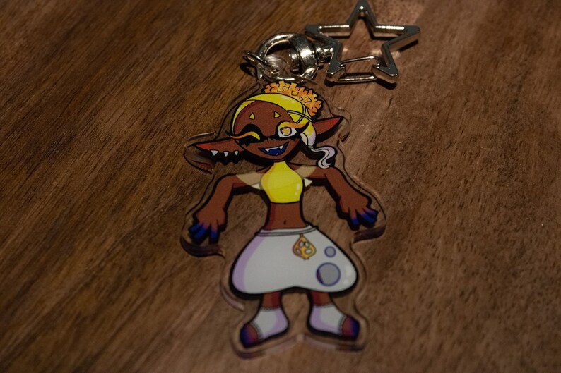 Splatoon Deep Cut Acrylic Charms | Nintendo Keychains - Etsy