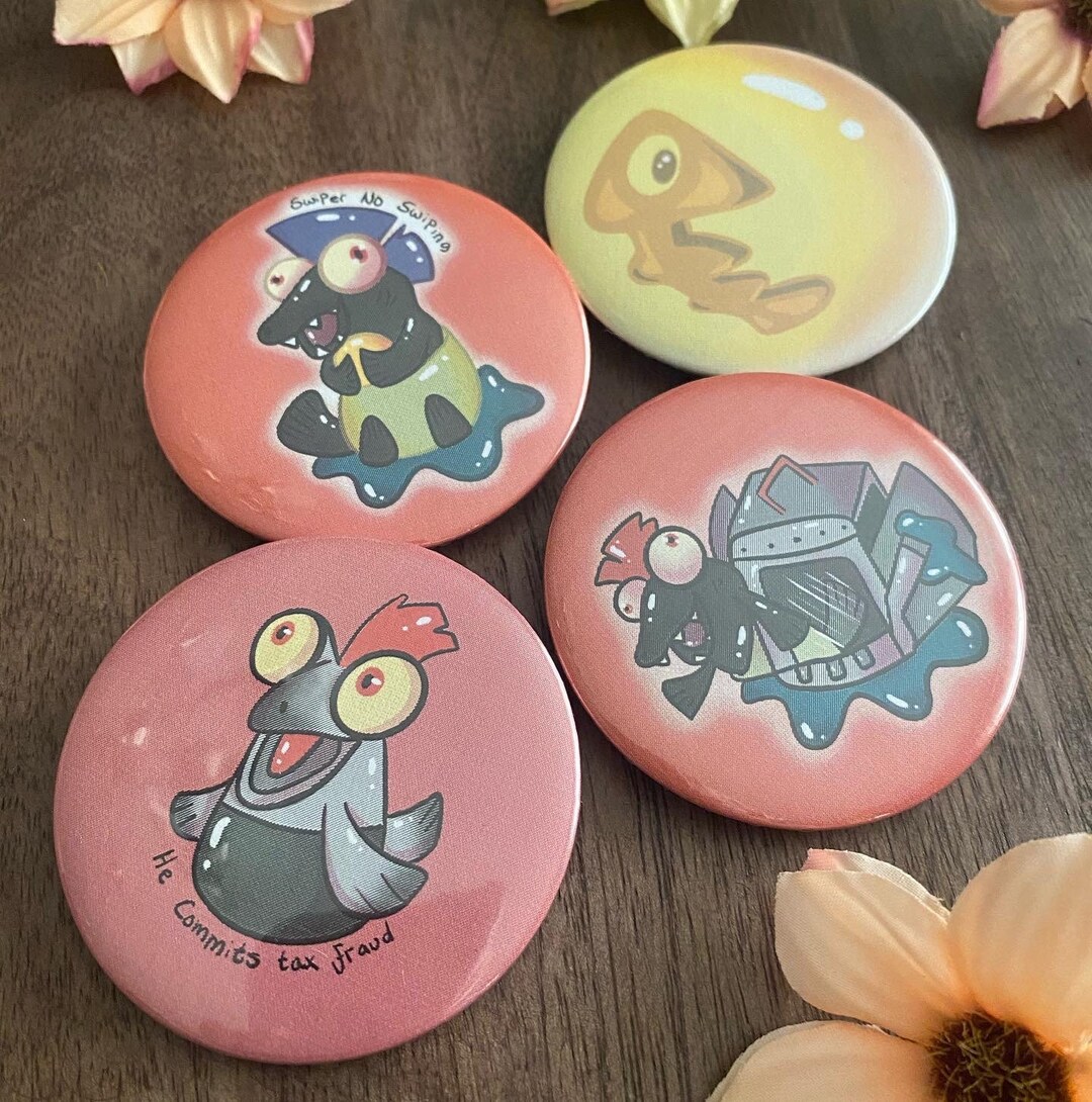 Salmon Run Pins - Etsy