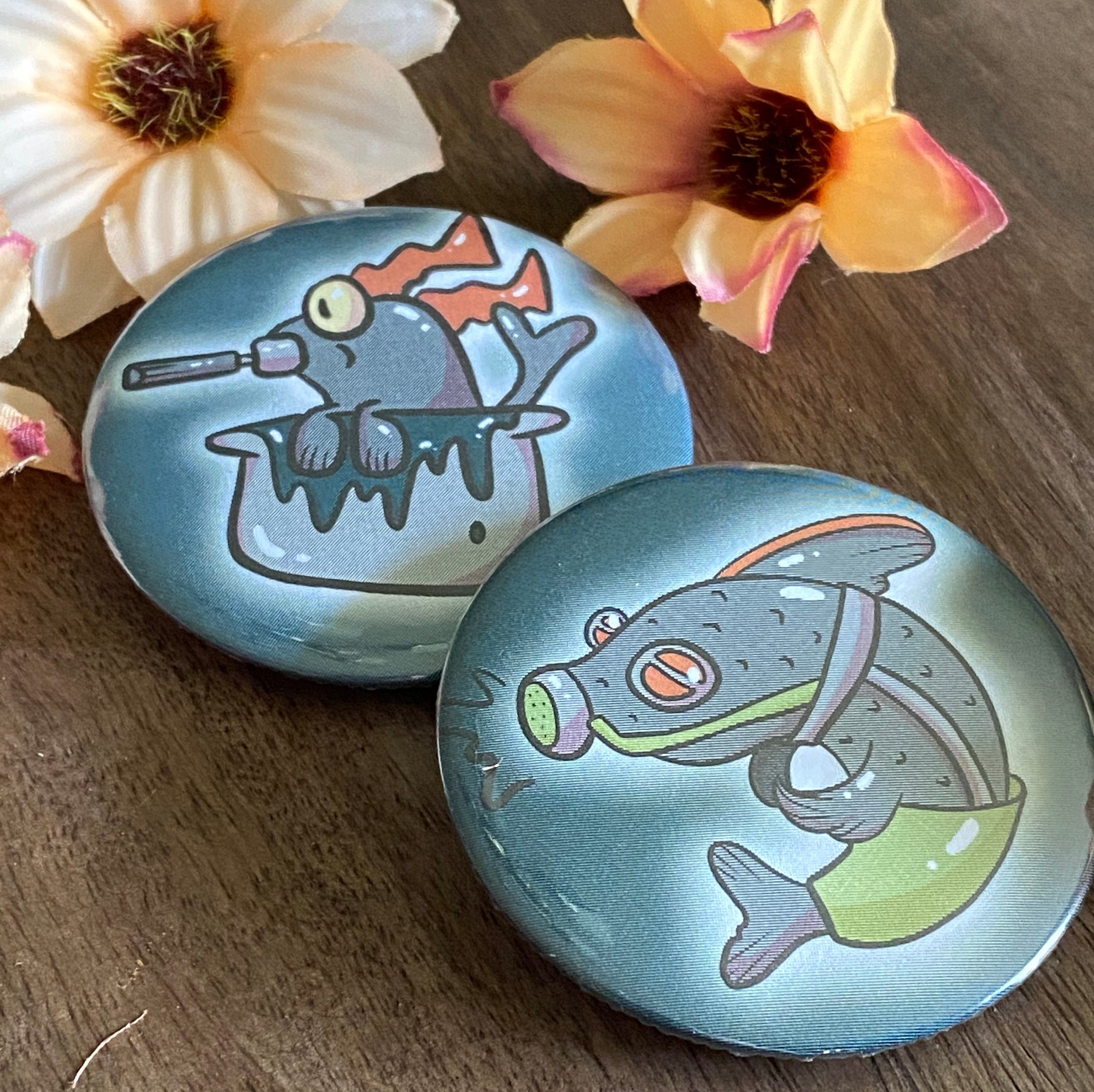 Salmon Run Pins - Etsy