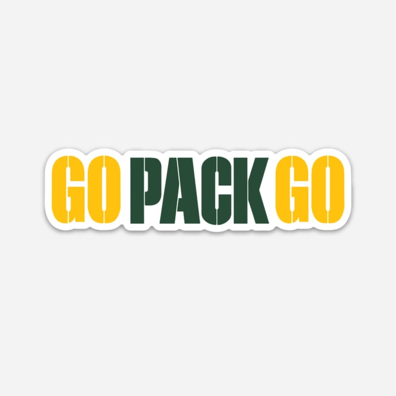 Packers Decal - Etsy