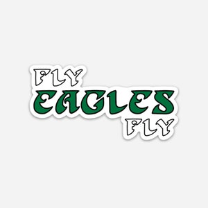 Fly Eagles Fly Philadelphia Eagles Vinyl Sticker Decal - Etsy